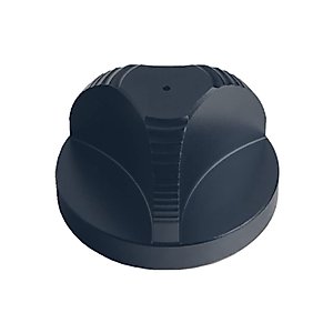 DEWHEL 45 RPM Aluminum Record Adapter Insert Compatible with 7 inch Vinyl Records Dome 45 Adapter Black