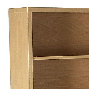 Atlantic 74735728 Summit CD DVD Shelf For Inside, Media & collectable storage, Engineered Wood, Maple, FURNITURE