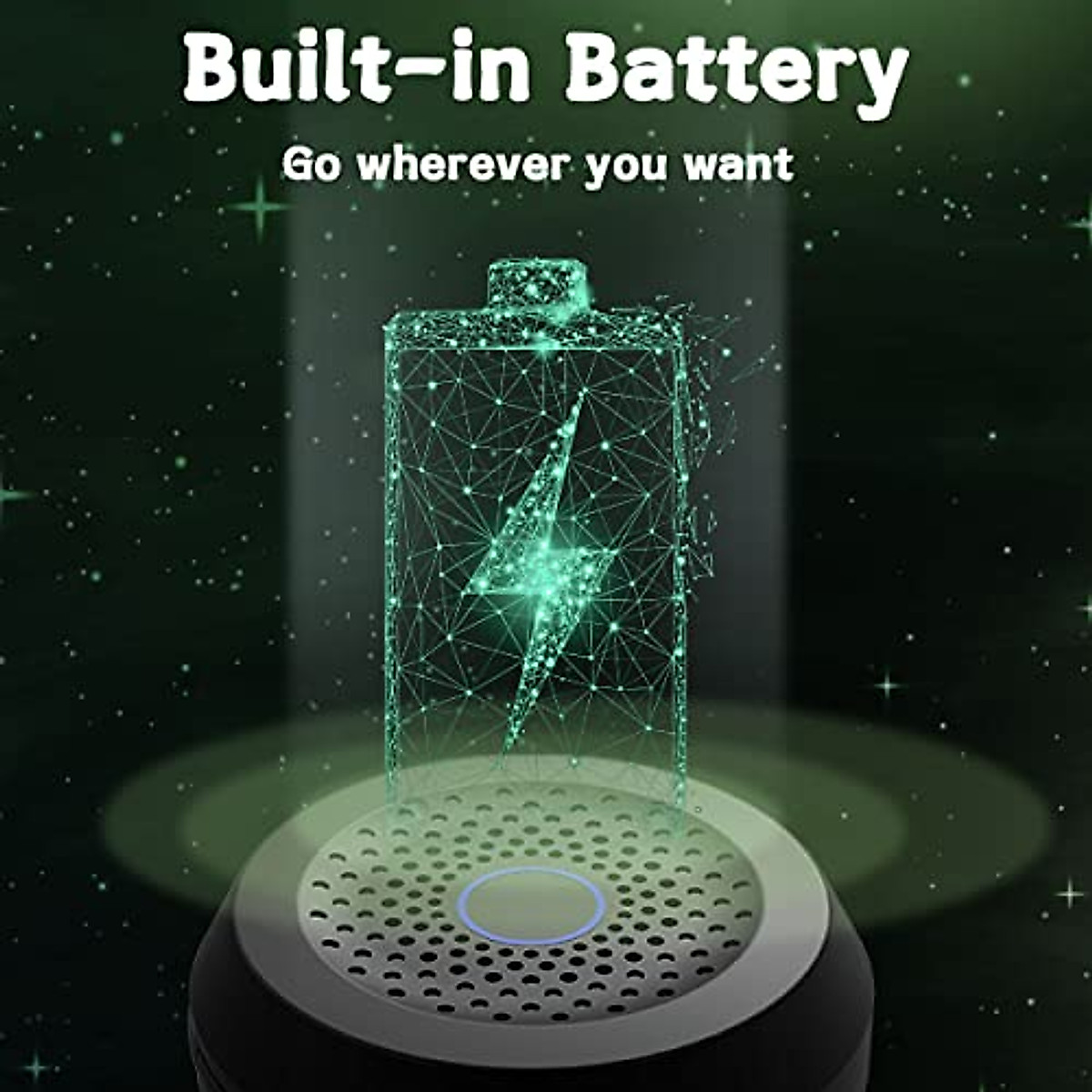 Sleepbox Sound White Noise Machine with 25 Soothing Sounds and 32 Volume Levels with Portable Hanging Rope and Headphone Jack Built-in Battery 4 Timers and Memory Function for Baby Kids Adults (Black)