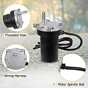 kalageen 352338 RV Trailer Stabilizer Jack Motor for K01285-C800, K01285C800, K01531A800, K01531-A800 Replace 138445, 113407,178562,162307, 113407