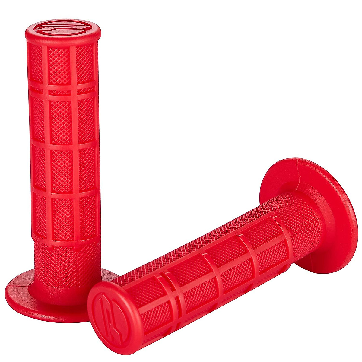 APPYU 78 ATV Grips Universal Handlebar Grips Soft Rubber Motorcycle Grip for ATV Polaris Thumb Throttle Kid Youth 4 Wheeler Quad 400ex Trx200 Trx250 Trx300 Trx350 (Red)