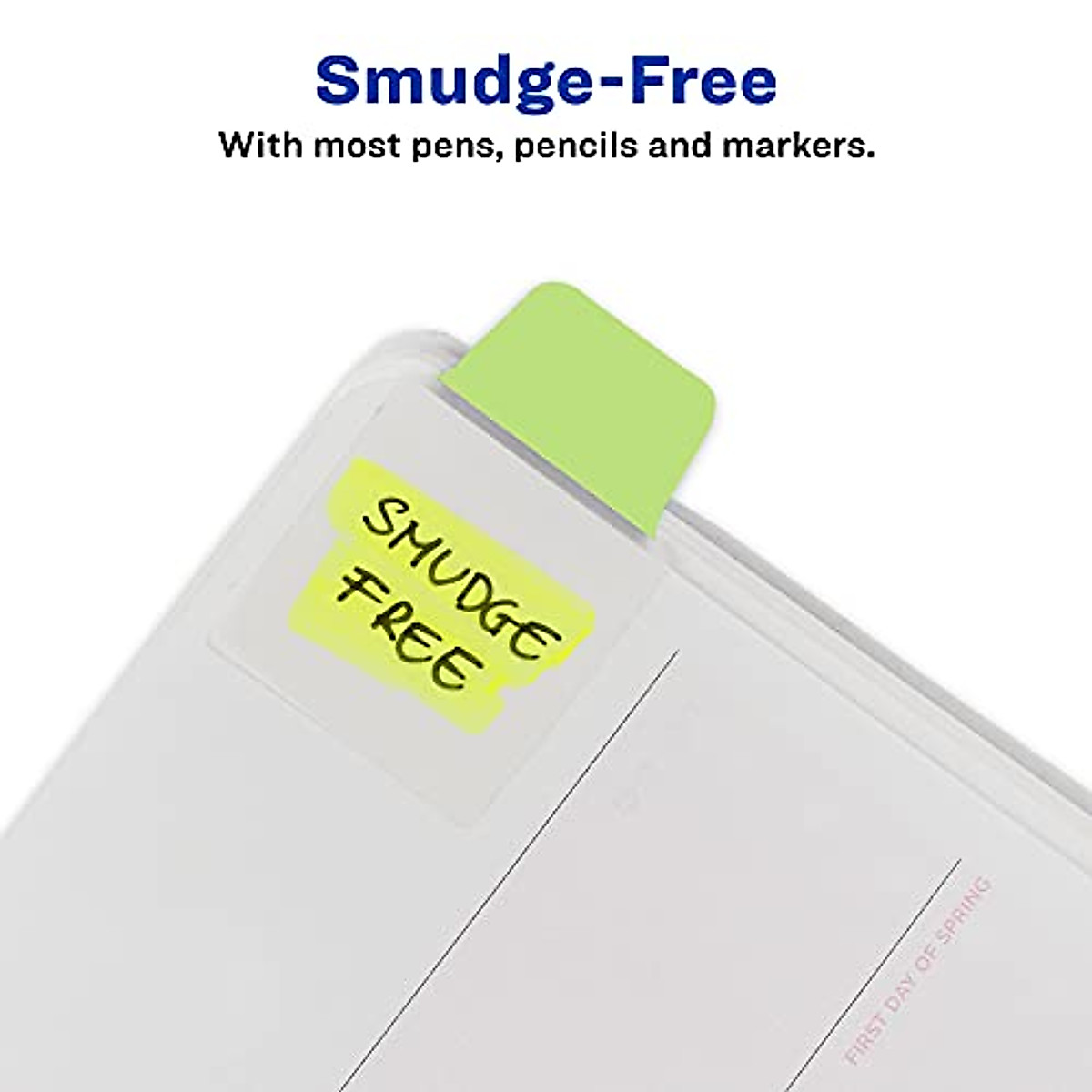 Avery Mini Ultra Tabs, 1" x 1.5", 2-Side Writable, Pastel Purple/Blue/Pink, 40 Repositionable Tabs (74761)