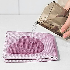 defutay Nanoscale Cleaning Cloth,Softer Highly Absorbent Cleaning Cloths for Window, Glass,Homes,Kitchens and Cars
