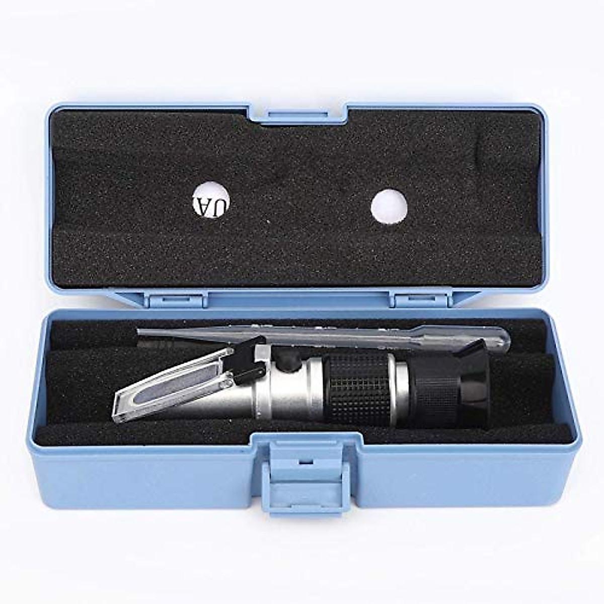 Fafeicy Refractometer Concentration Meter Brix Tester 0-90% for Automatic Temperature Compensation