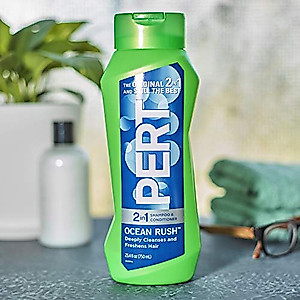 PERT 2-in-1 Ocean Rush Shampoo and Conditioner 25.4oz (4 PACK)