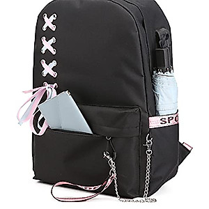 ISaikoy Anime Diabolik Lovers Backpack Satchel Bookbag Daypack School Bag Laptop Shoulder Bag