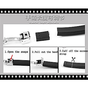 LiFashion WWJD HWLF Bracelets for Lover,Handmade Leather Bracelet What Would Jesus Do He Would Love First Wristband Stainless Steel 3 Layers Inspirational Religious Reminder Jewelry for Him Her