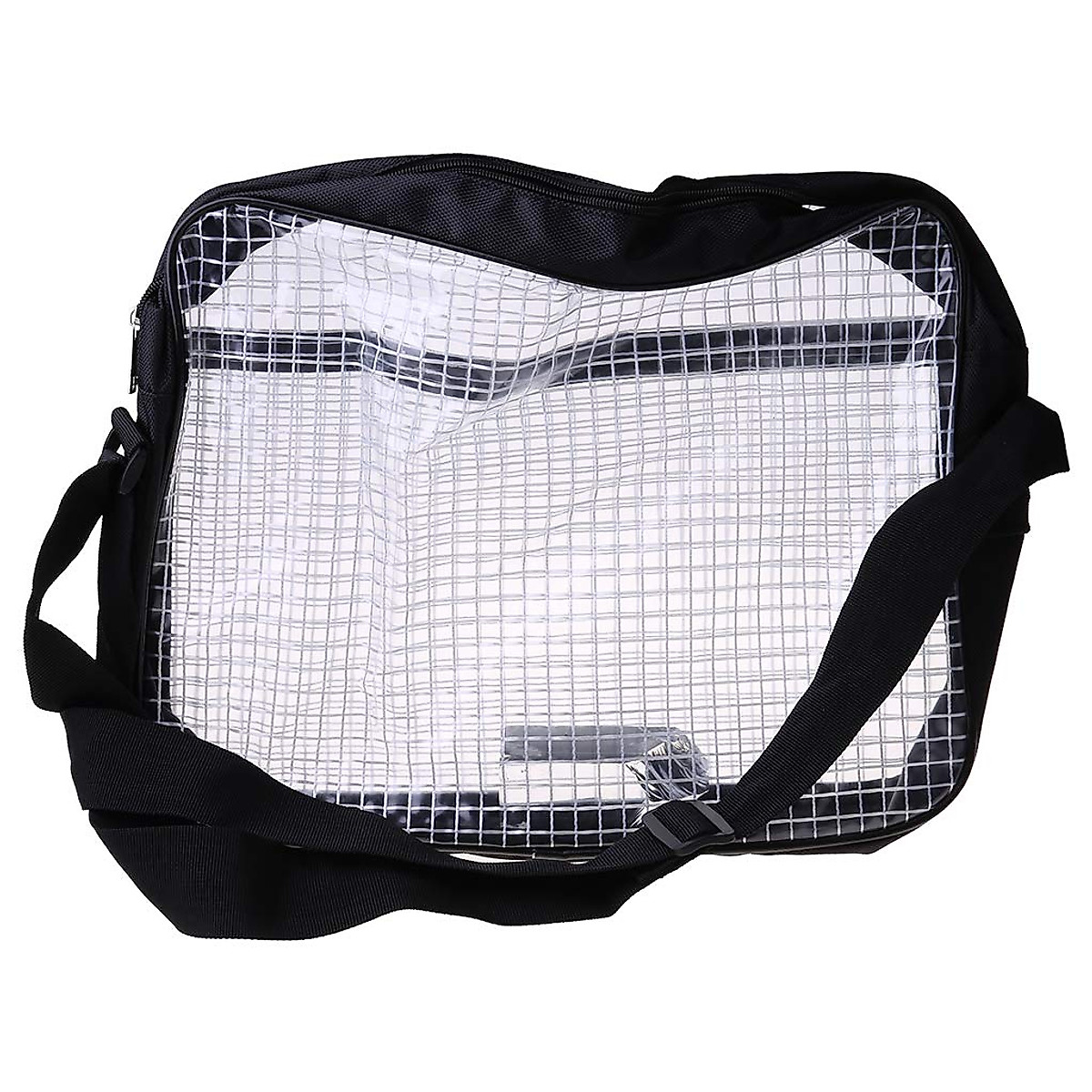 BEITABEITAkaitank Anti-Static Cleanroom Clear Tool Bag Full Cover PVC for Engineer Shoulder Bag Crossbody Bag,Black