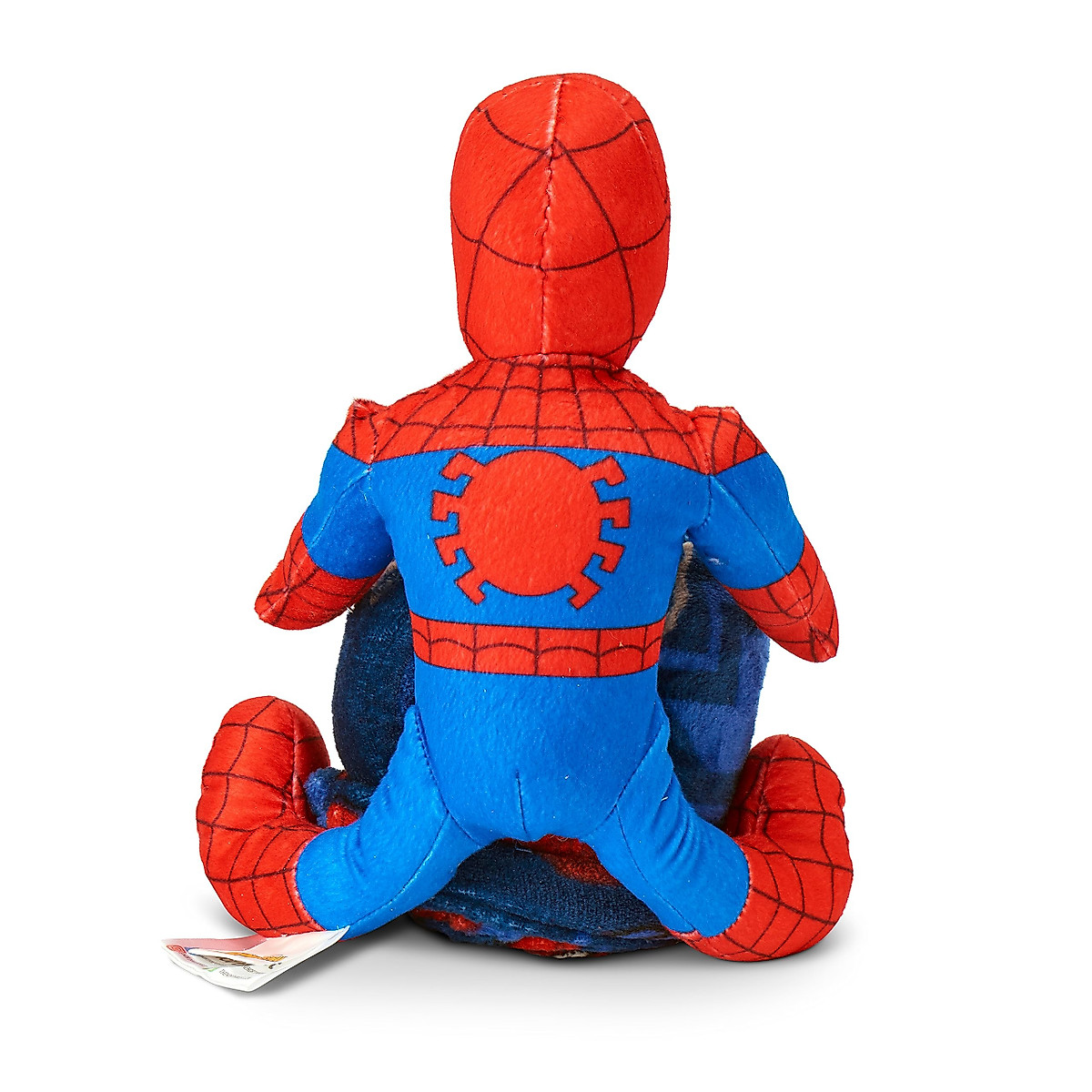 Northwest Character Hugger Pillow & Silk Touch Throw Blanket Set, 40" x 50", Spider-Man - Fearless Spidey