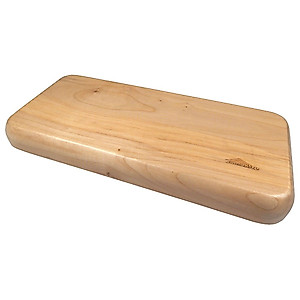 Anza Solid Maple Wood Rectangular Display Platter and Tray, Small