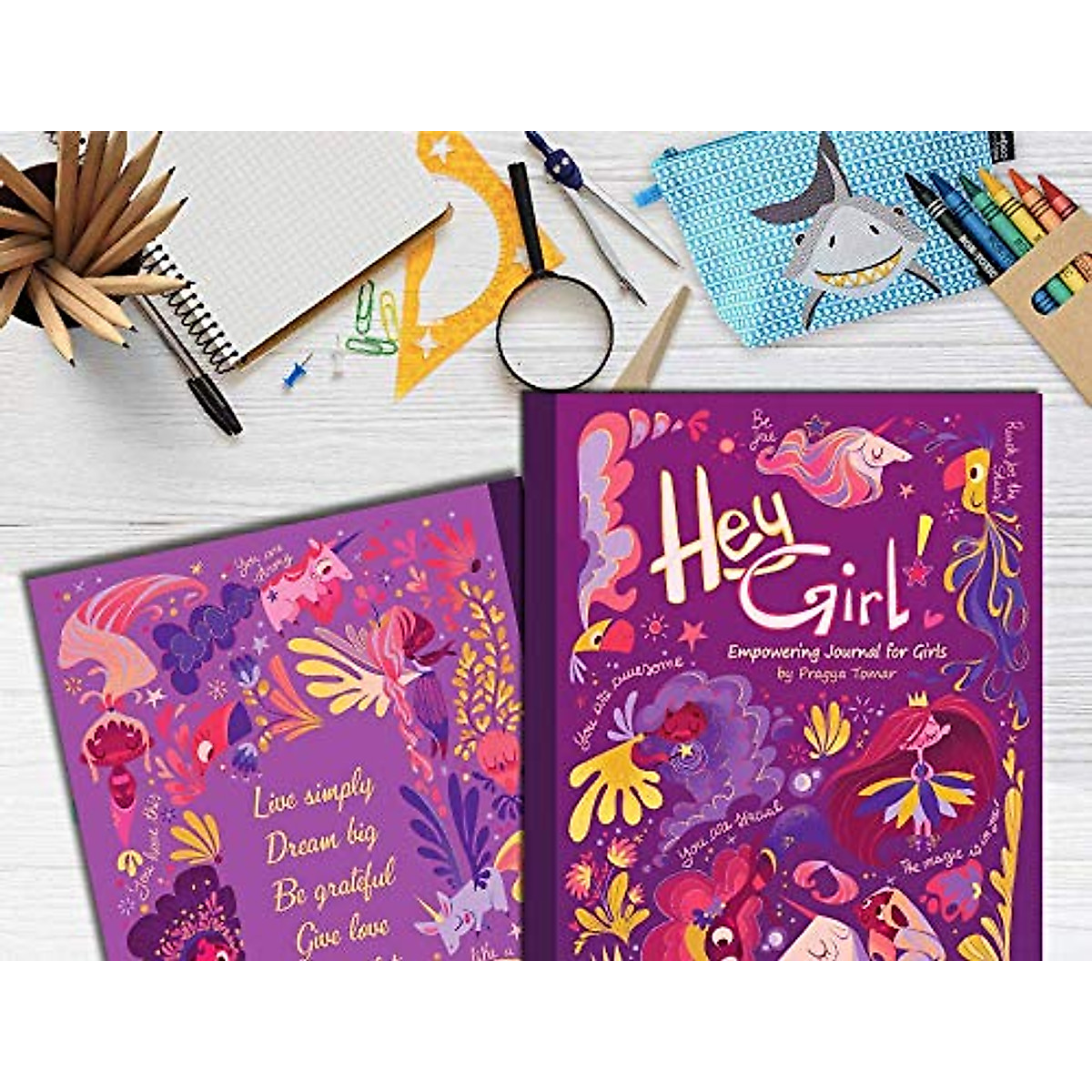 Hey Girl! Empowering Journal for girls: To Develop Gratitude and Mindfulness through Positive Affirmations