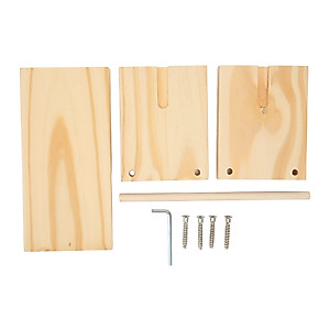 Horizontal Yarn Holder, Prevent Knotting Wooden Crochet Yarn Holder Increase Efficiency Yarn Holder Strong and Wooden Yarn Holder Stand for Sewing Embroidery