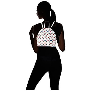 Karl Lagerfeld Paris womens Cara Messenger Cross Body, Multi/White Adele, One Size US