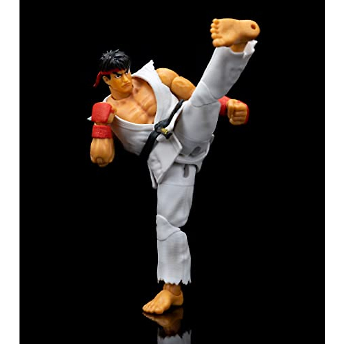 Jada Toys Street Fighter II 6" Ryu Action Figure, Toys for Kids and Adults