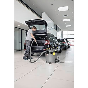 Kärcher - Commercial Wet Dry Vacuum Cleaner - NT Tact Te 40/1 - Hand and Floor Attachments - 10.3 Gallon