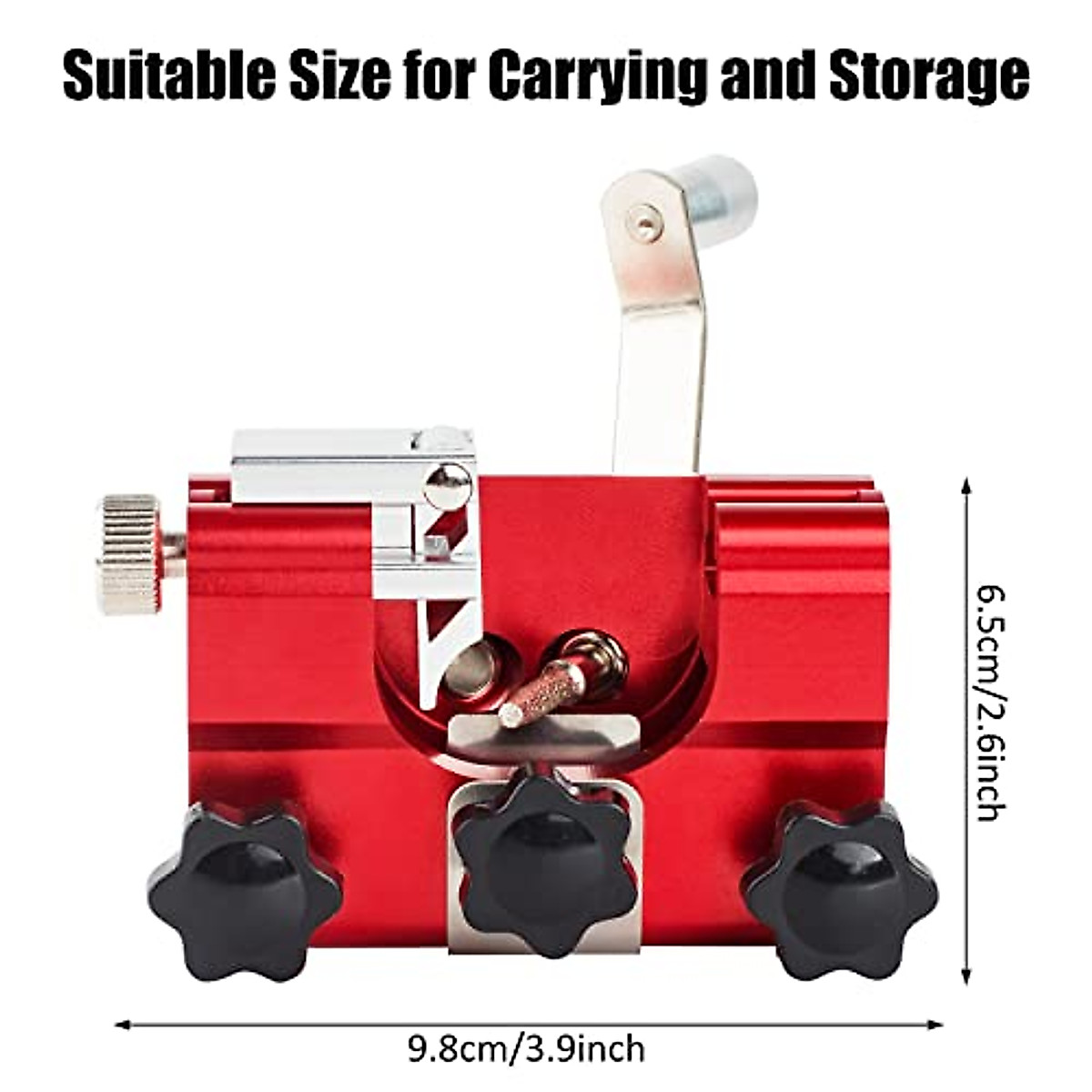 Chain Saw Blade Sharpener Kit - Fast Chainsaw Chain Sharpener with Pawl 3, Hand-Cranked Chain Saw Sharpener Tool Kits for 14"-22" Chain Saws, Electric Saws, Lumberjack, Garden Worker