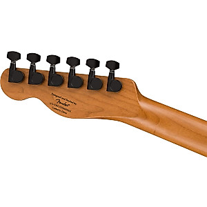 Squier Contemporary RH Telecaster Electric Guitar, with 2-Year Warranty, Pearl White, Roasted Maple Fingerboard, None Pickguard