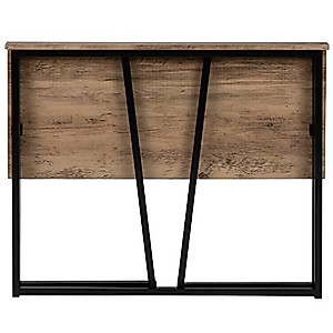 Flash Furniture Small Rustic Natural Home Office Folding Computer Desk - 36"