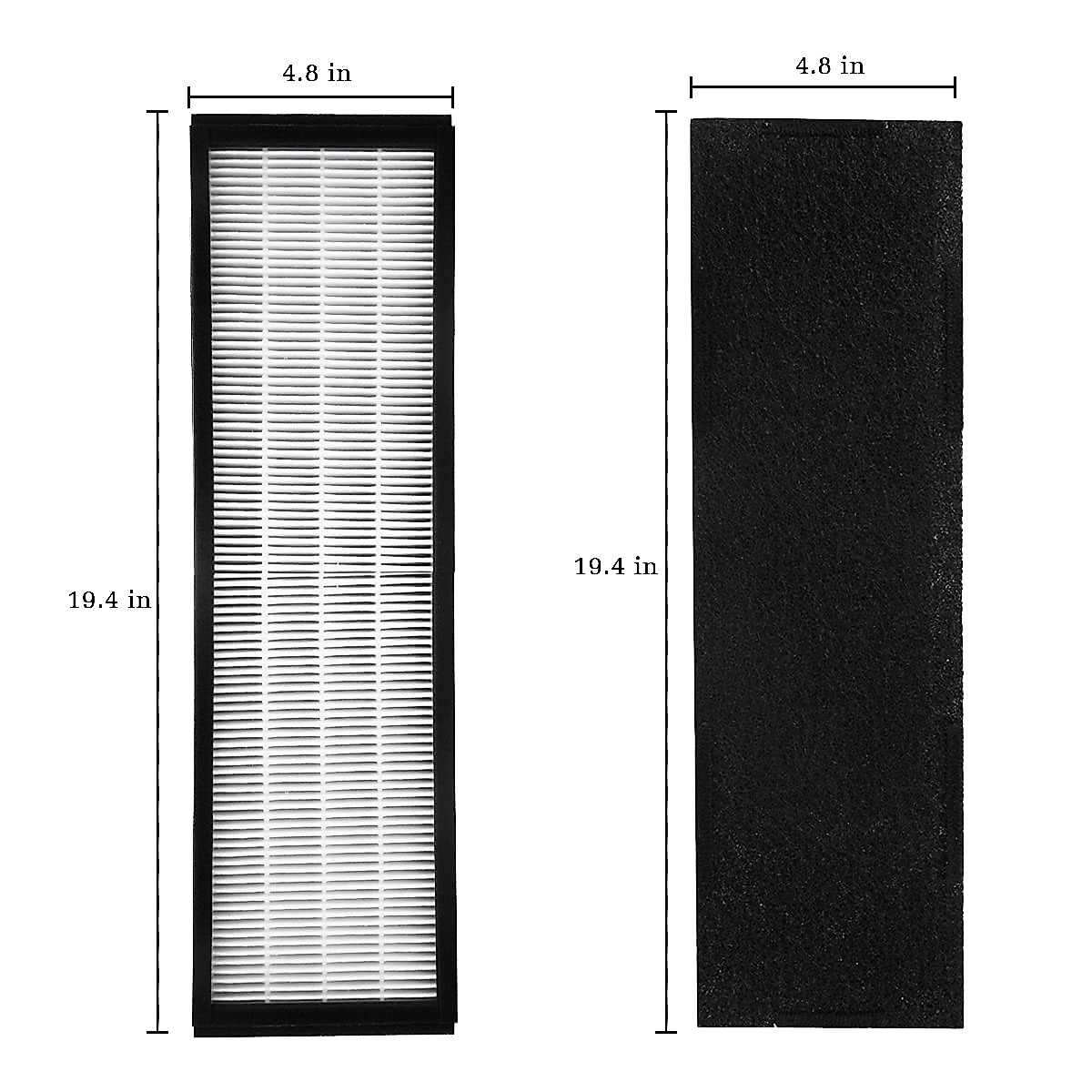 Hongfa Replacement for Guardian FLT5250PT Filter C, Filter Compatible with AC5000, AC5000E, AC5250PT, AC5350B, AC5350BCA, AC5350W, AC5300B, BXAP250, IAP-GG-125 Series Air Purifiers
