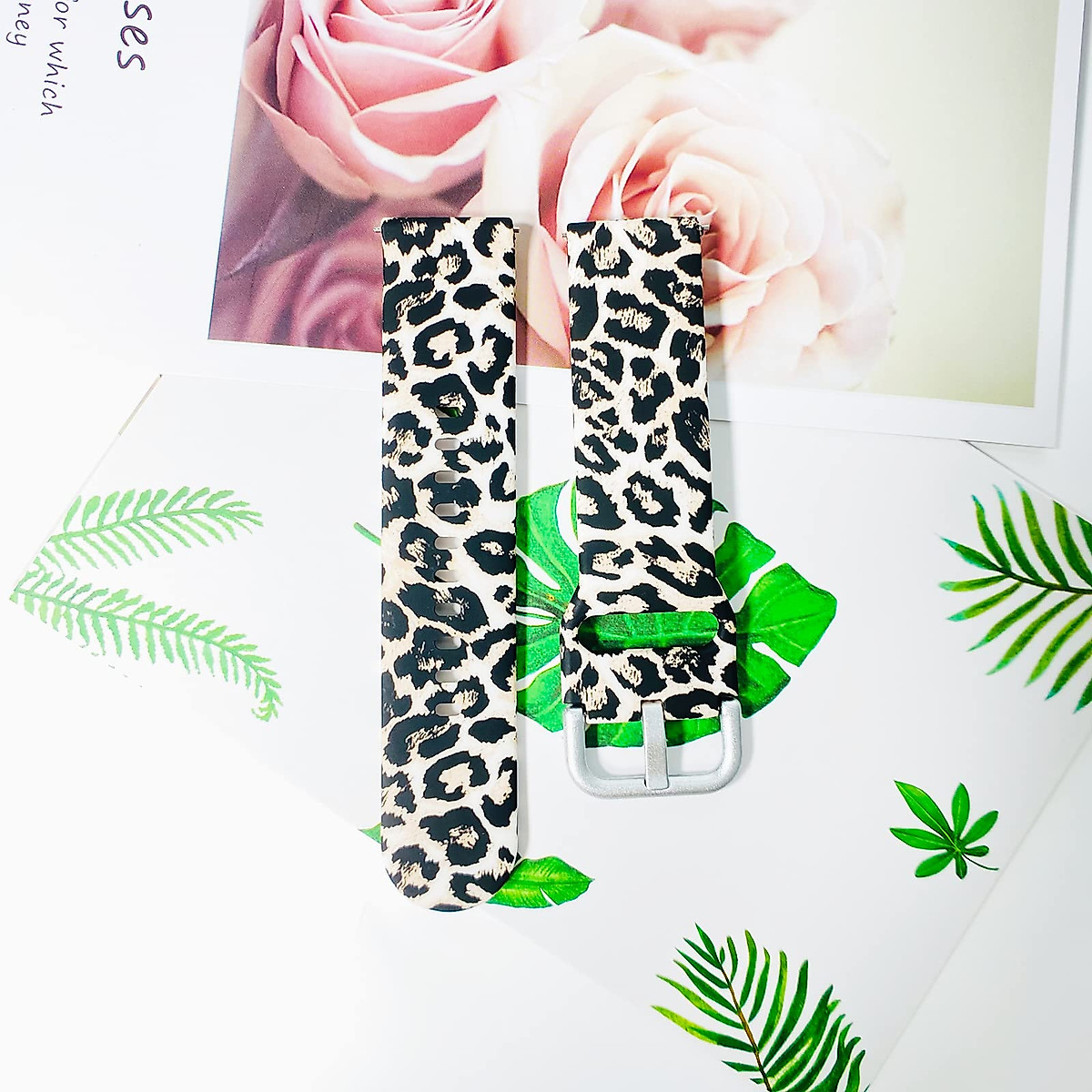 XINGMALY 6 Pack Compatible with Verizon Gizmo Watch 3/Gizmo Watch 2/Gizmo Watch 1 Smart Watch Bands for Kids Boy Girl, 20mm Soft Silicone Pattern Floral Strap Bands for Verizon Gizmo Watch 3 Watch