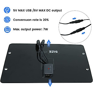 Solar Panel Fan Kit, Himino 10W Dual Fan with 6.5Ft/1.9 m Cable for Small Chicken Coops, Greenhouses, Doghouses,Sheds,Pet Houses, Window Exhaust