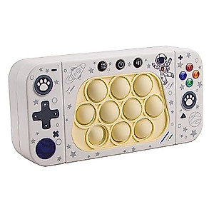 Whisary Puzzle Pop Light Up Game Fidget Travel Games /Travel Sensory Fidget Toys Popular Handheld Games for Teenagers Anti Anxiety Autism Relief Birthday Party Gift (Game Console-B)