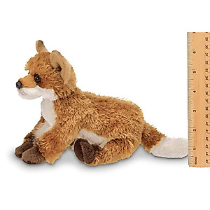 Bearington Lil' Fenton Small Plush Stuffed Animal Red Fox, 7 inches