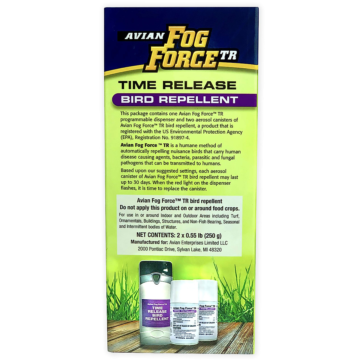 Avian Fog Force TR Bird Repellent System