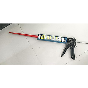 ANZHUO Caulking nozzle for Caulking Gun, curved caulking nozzle applicator, replacement extension tool used in construction (2 pieces, straight, bent,Caulking Guns Nozzle)