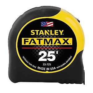 Stanley 33-735-25 35ft. and 25ft. Fatmax Tape Measure Combo Pack, Yellow