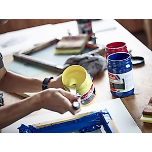 Speedball Fabric Screen Printing Ink, 8-Ounce, White