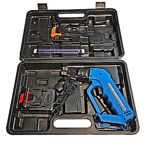 Hot Wire Foam Facotry Cordless Industrial Hot Knife Foam Cutter Kit, Battery Powered, 40+ Min Runtime, 6-Inch Blade, Routing Blade, Carrying Case