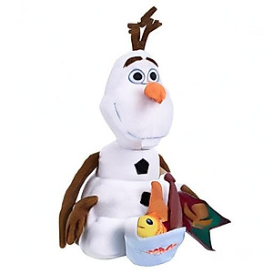 Disney Frozen Find My Nose 14-inch Olaf Plush, Officially Licensed Kids Toys for Ages 3 Up by Just Play