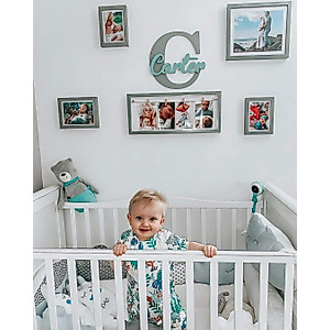 Custom Personalized Wooden Name Sign, Wood Letter, Nursery Wall plaque decor for Boys and Girls