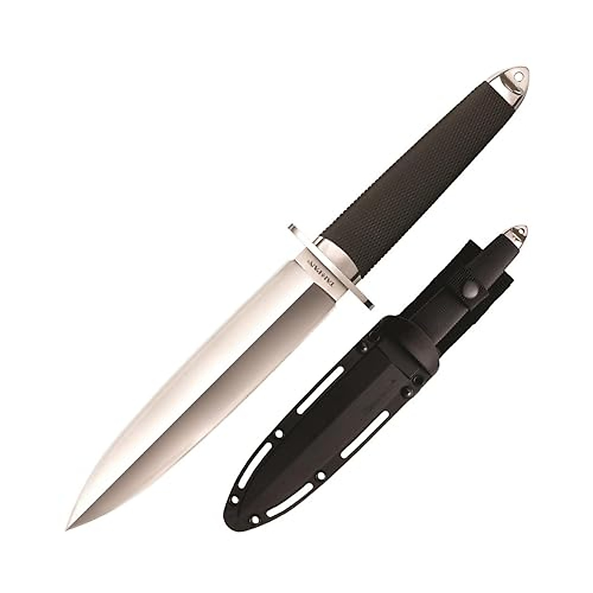 COLD STEEL Tai Pan 7.5" VG-10 San Mai Spear Point Razor-Sharp Blade 5.5" Kray-Ex Handle Fixed Blade Knife w/Secure-Ex Sheath
