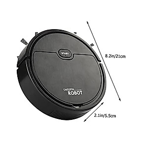 ibasenice 3pcs Sweeping Robot vaccuums Vacuum for car Cleaning car vaccume Floor Corner Cleaner Robot pet Hair Robot Vacuum Robot Floor Cleaner Robotic Vacuum Robot Cleaner auto Vacuum Mini