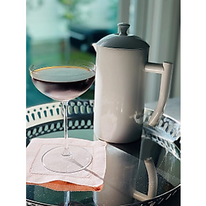 Frieling Double-Walled Stainless Steel French Press Coffee Maker, Sunshine Yellow, 34 fl oz.