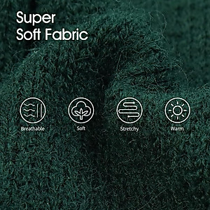 IECOii XXL Dog Sweater,Knit Big Dog Sweater Christmas,Pet Turtleneck Doggy Sweatshirt for Extra Large Dogs boy Girl,Large Size Dog Cold Weather Outfit English Bulldog Clothes for Winter,(Green XXL)