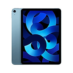 2022 Apple iPad Air (10.9-inch, Wi-Fi + Cellular, 256GB) - Blue (5th Generation) (Renewed)