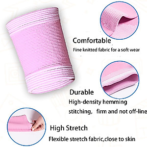 TXBONA Child Volleyball Basketball Wristbands,Kids Wrist Brace,Children Sports Wrist Support(1 PAIR) (Pink)