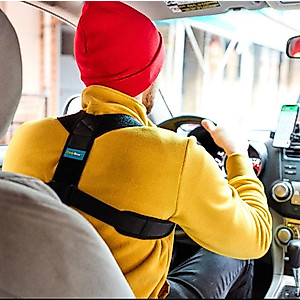 ComfyBrace Posture Corrector-Back Brace for Men and Women- Fully Adjustable Straightener for Mid, Upper Spine Support- Neck, Shoulder, Clavicle and Back Pain Relief-Breathable