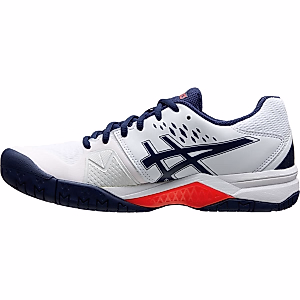 ASICS Women's Gel-Challenger 12 Tennis Shoes, 9, White/Peacoat