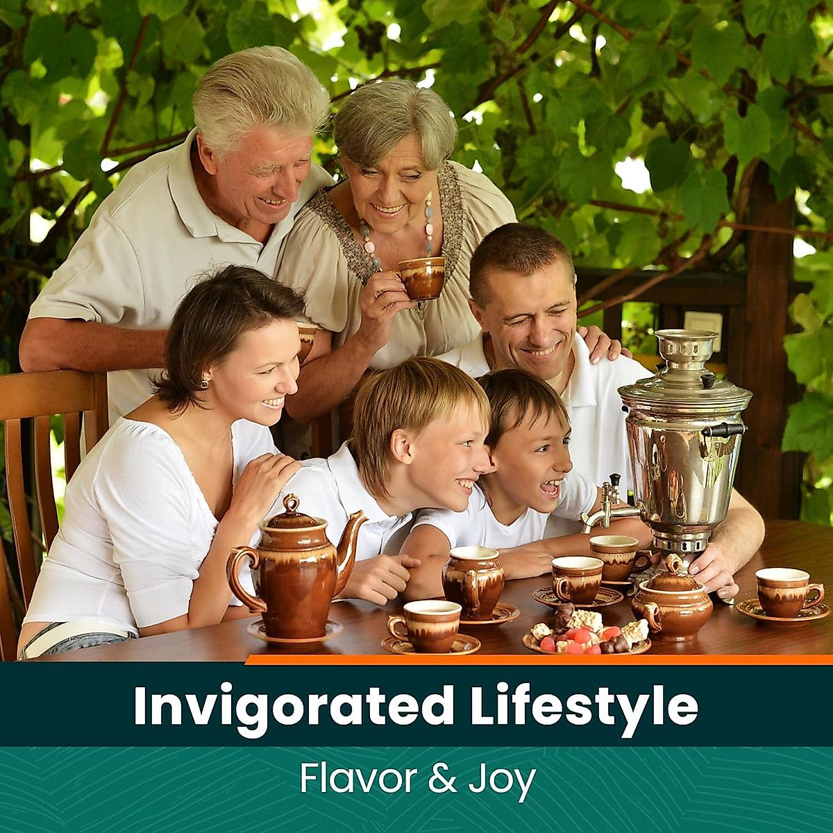 Herbaly Glucose Functional Tea - Vitality & Wellness - Gymnema Sylvestre, Ceylon Cinnamon, Bitter Melon, Dandelion Root, Fenugreek - Daily Teas - 1 Pack, 30 Plant-Based Pyramid Tea Bags