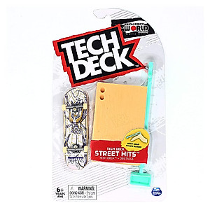 TECH DECK Street Hits World Edition Limited Series Creature Skateboards Al Partanen Last Strike Spider Fingerboard & Home Ramp Obstacle