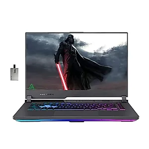 Asus 2022 ROG Strix G15 15.6'' FHD 144Hz Gaming Laptop, AMD Ryzen 7-4800H, 64GB RAM, 2TB PCIe SSD, Backlit Keyboard, GeForce RTX 3060 Graphics, Windows 11 Home, Gray, 32GB USB Card