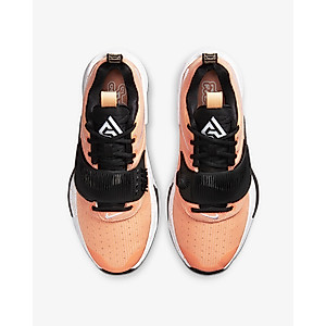 Nike Zoom Freak 3 Mens Basketball Shoes Orange Chalk/White-Black Size 9