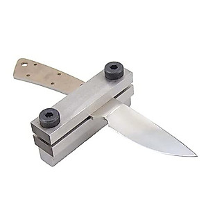 Jantz USA Hardened File Guide For Knife Making, Made From A-2 Tool Steel, Maximum Blade Width 2"