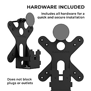 HumanCentric VESA Mount Adapter Compatible with Dell Monitors SE2416HX, SE2717HX, SE2717HR, SE2717H, S2216M, S2216H, SE2716H, SE2216H, SE2417HG, SE2416H, S2216H