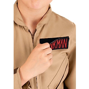 Fun Costumes Ghostbusters Costume with Proton Pack Accessory for Toddlers, Ghostbusters Jumpsuit, Ghost Hunter for Halloween 4T