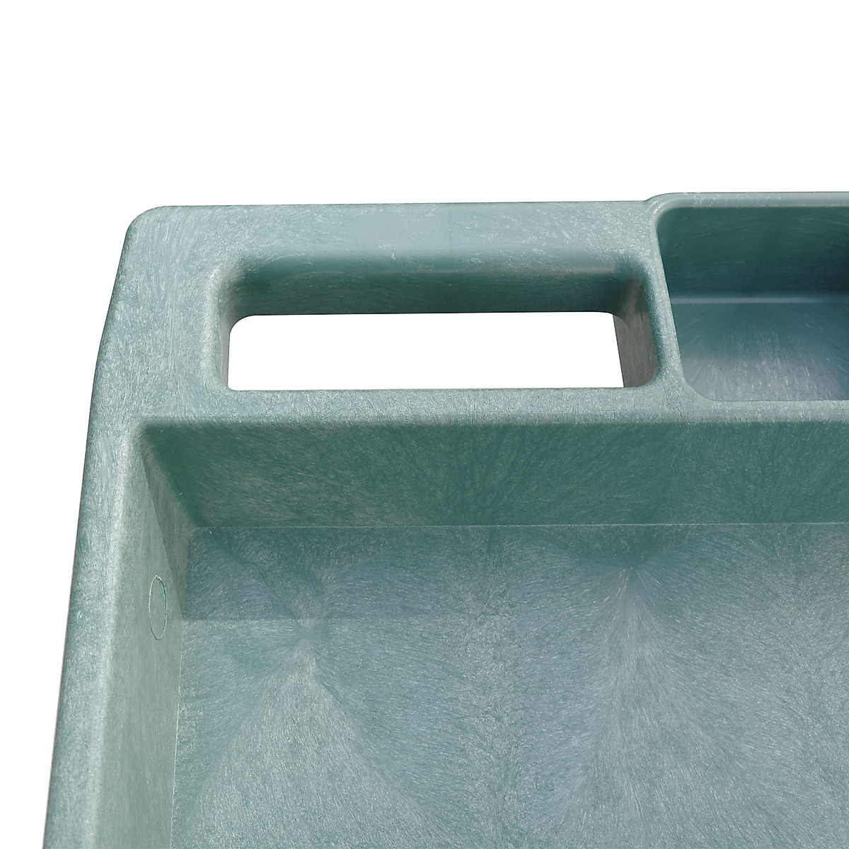 Utility Cart, 500 lb. Load Cap. Tray top, 34.5X17.5X32.75 (Green)